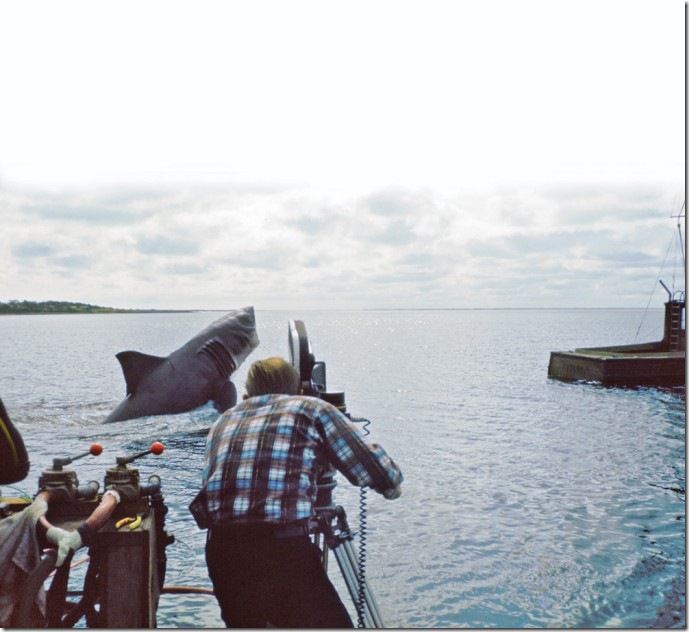 Casa da Medusa: Fotos dos bastidores do filme Tubarão